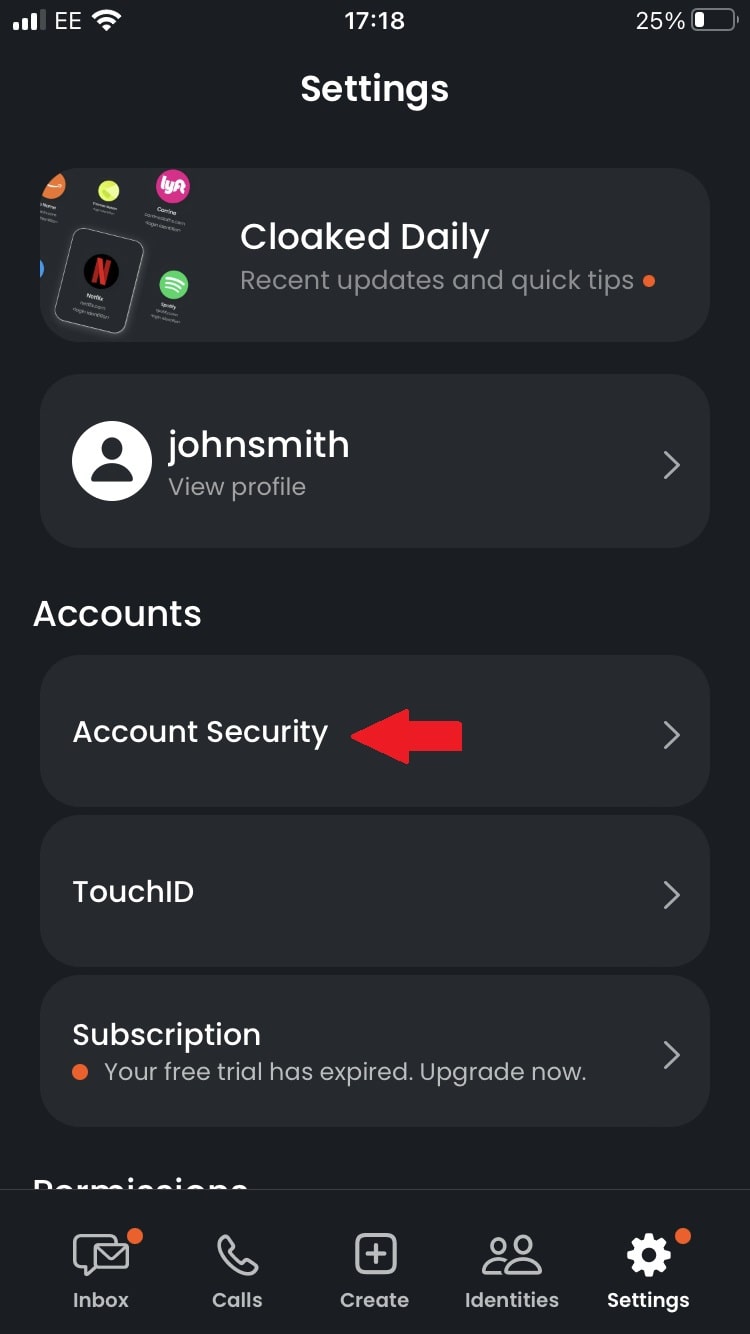 Changing Recovery Email Address – Cloaked Support Changing Recovery Email Address – Cloaked Support